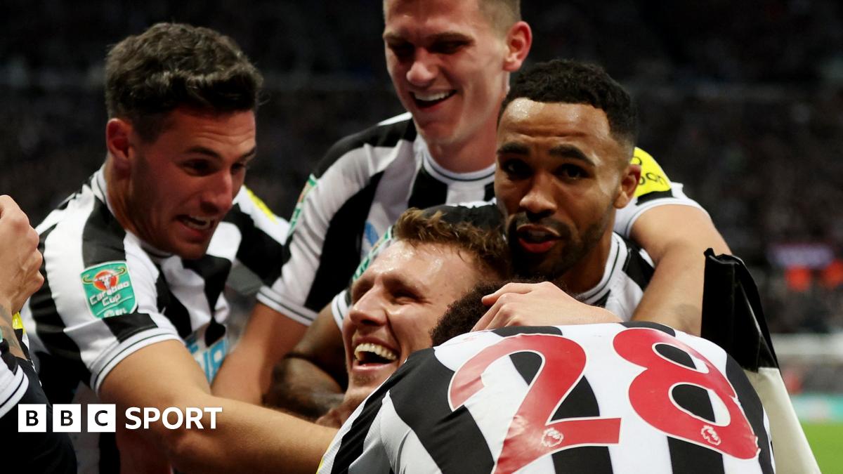 Newcastle United 2-0 Leicester City: Magpies into Carabao Cup semi ...