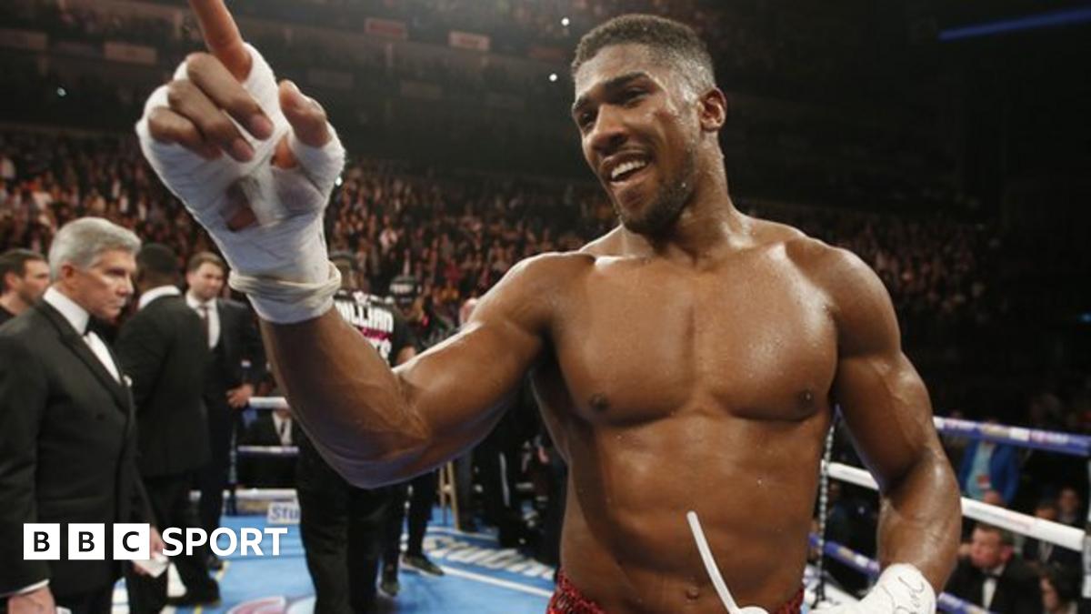 Anthony Joshua beats Dillian Whyte for British heavyweight title - BBC ...