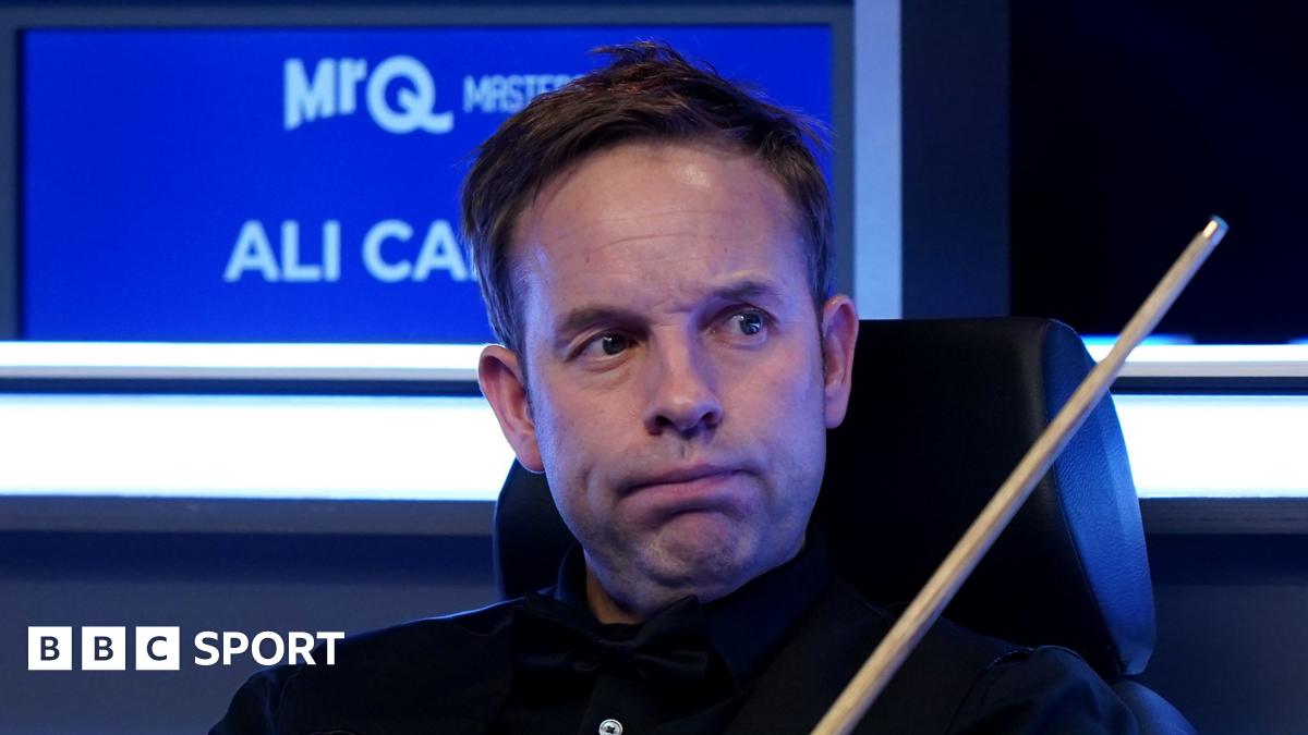 Masters 2024: Ronnie O'Sullivan wins but Ali Carter criticises 'some ...