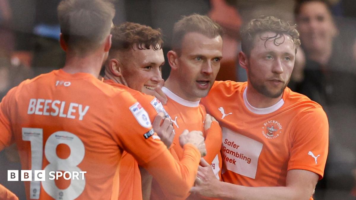 Blackpool 4-0 Shrewsbury Town - BBC Sport