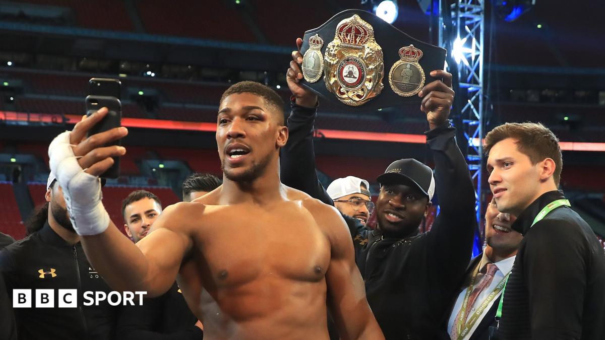 'Anthony Joshua's win over Wladimir Klitschko makes him part of ...