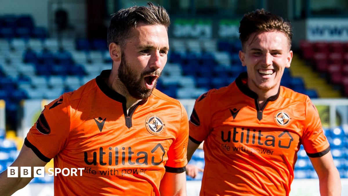 Ross County 1-2 Dundee Utd: Pawlett & Clark net to end hosts unbeaten ...
