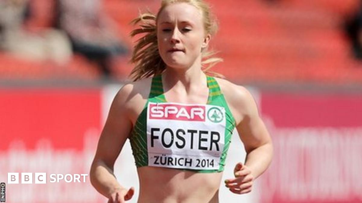 Amy Foster sprints to indoor success at Athlone - BBC Sport