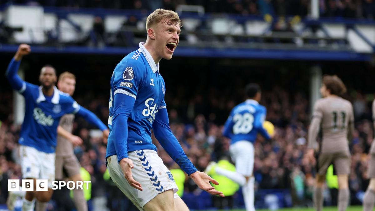 Everton 2-2 Tottenham: Jarrad Branthwaite equalises late after ...