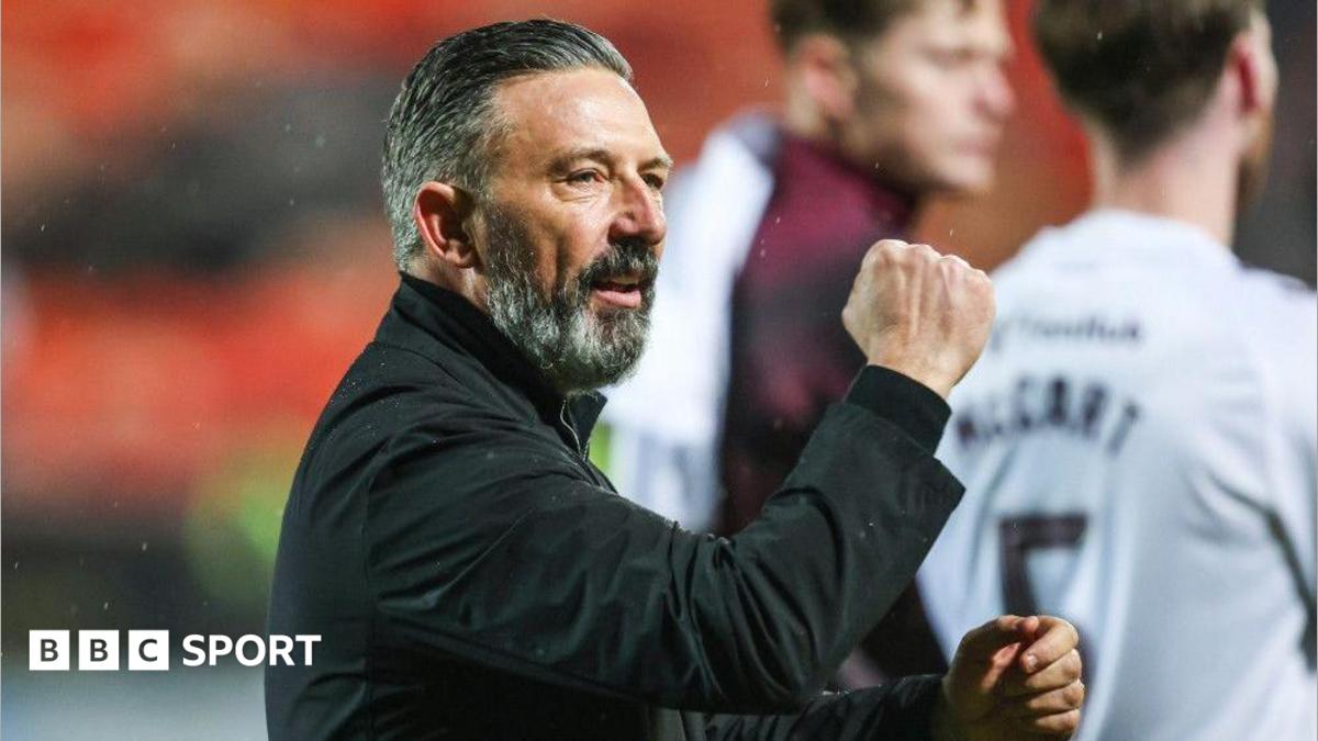 Dundee United 0-3 Hearts: What Derek McInnes said - BBC Sport