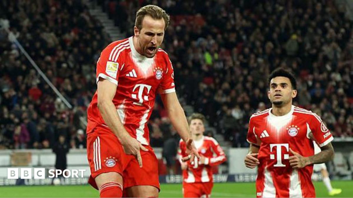 Bayern 5-0 Stuttgart: Substitute Harry Kane scores Bundesliga hat-trick ...