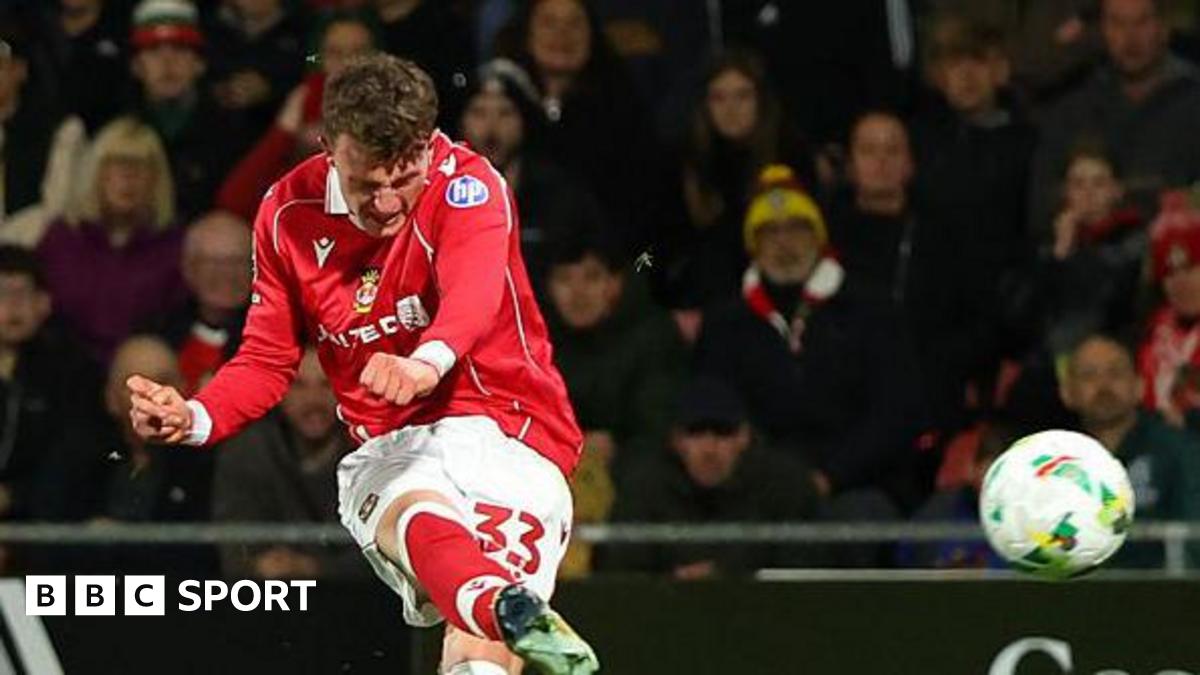 Nathan Broadhead 'delighted' after opening Wrexham account - BBC Sport