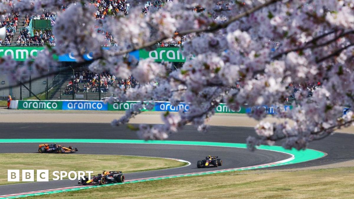 Japanese Grand Prix practice, qualifying and race times, UK times, plus ...