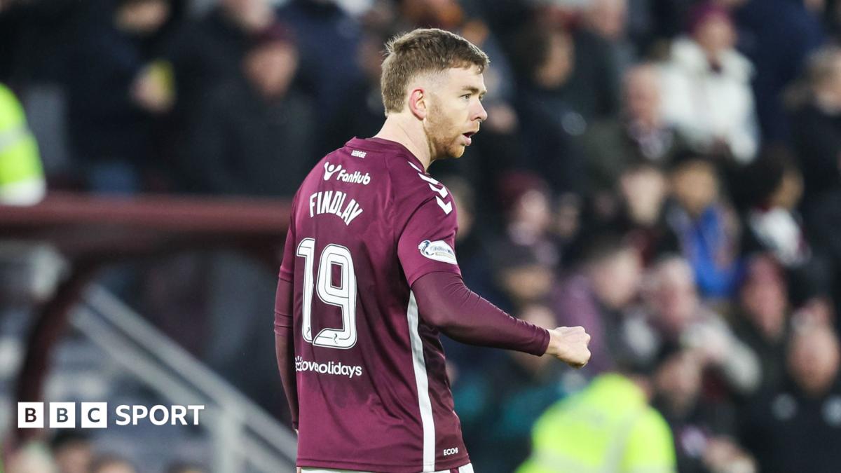 Hearts: Stuart Findlay named in Jonathan Sutherland's TOTW - BBC Sport