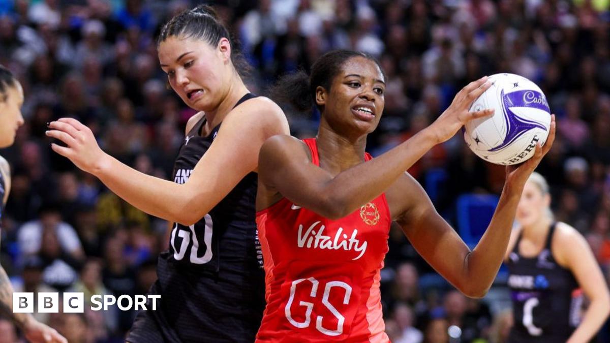 England beat New Zealand 59-55 to take decisive 2-0 lead in netball ...