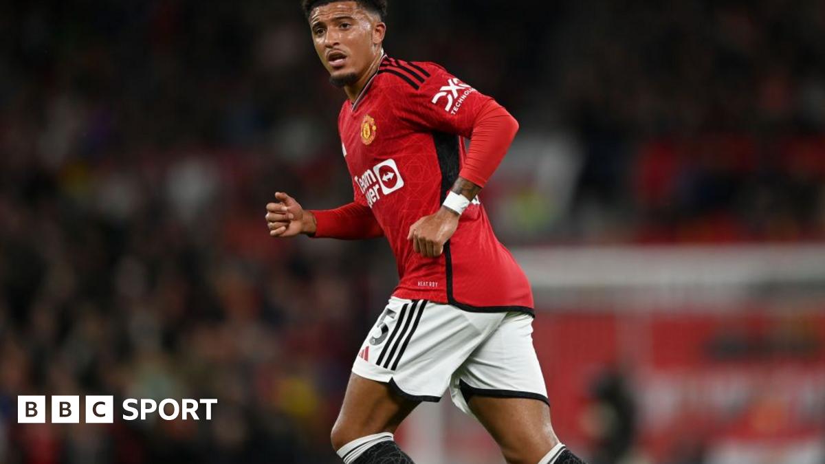 Manchester United: 'A sad situation' between Sancho and Ten Hag - BBC Sport