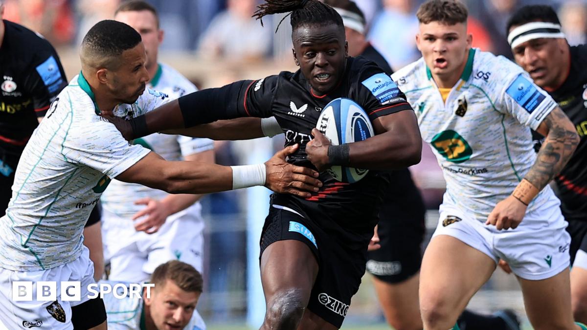 Rotimi Segun: Winger signs new three-year contract at Saracens - BBC Sport