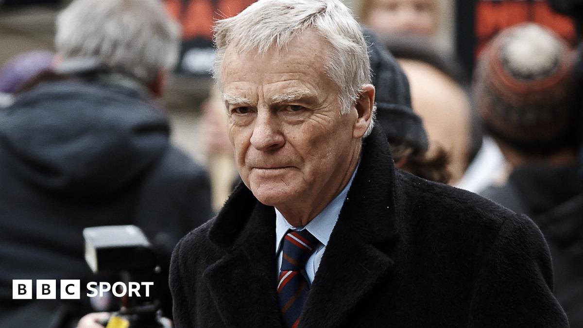 Max Mosley obituary: A dizzying intellect; an intimidating man - BBC Sport