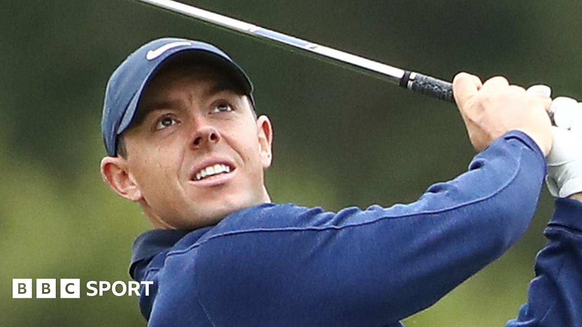 US Open: Rory McIlroy hoping to challenge leaders on final day - BBC Sport