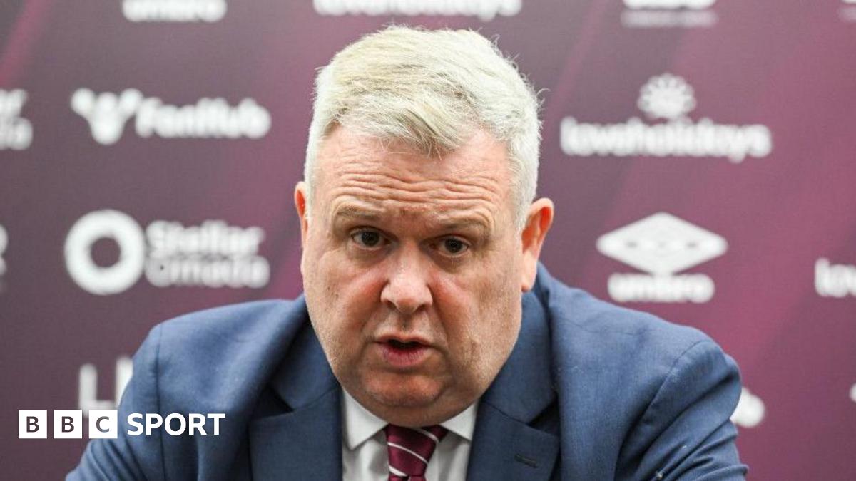 Hearts chief executive 'confident' of top six finish - BBC Sport