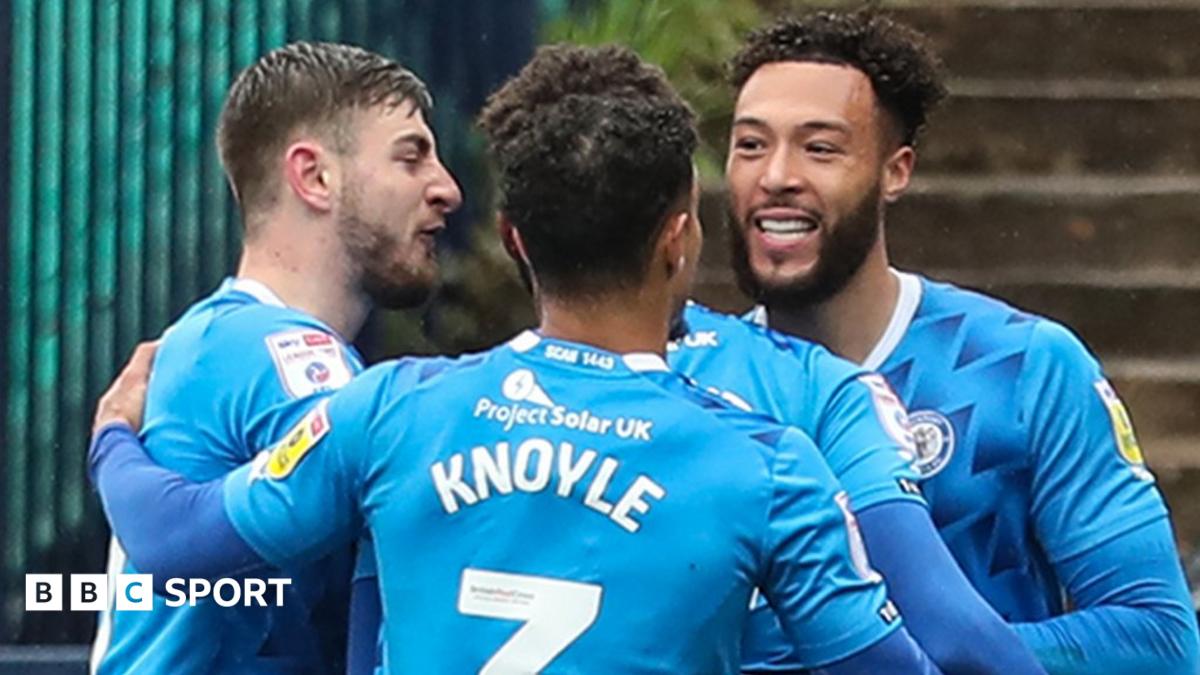 Stockport County 4-0 Newport County - Wootton brace helps boost hosts ...