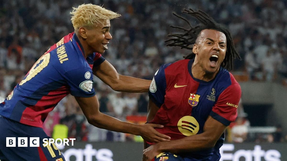 Barcelona 3-2 Real Madrid: Jules Kounde scores in extra time as Barca ...