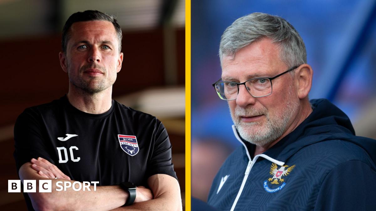 Levein & Cowie look ahead to relegation play-off tussle - BBC Sport