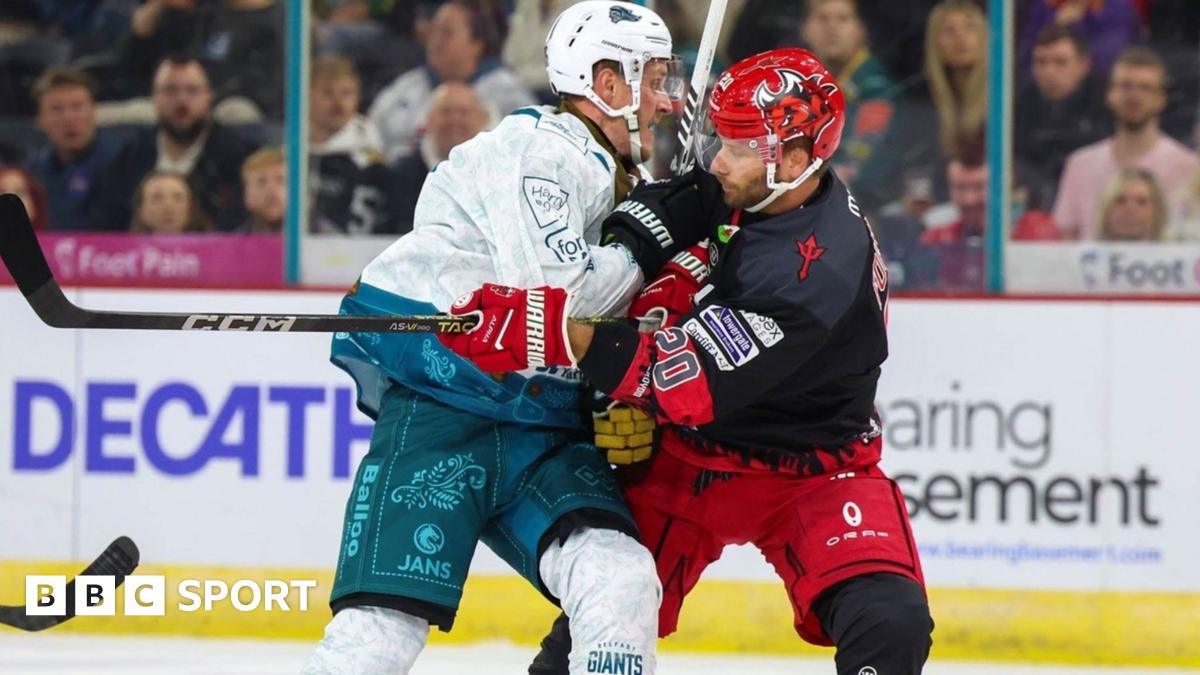 Belfast Giants secure comeback win over Cardiff Devils - BBC Sport