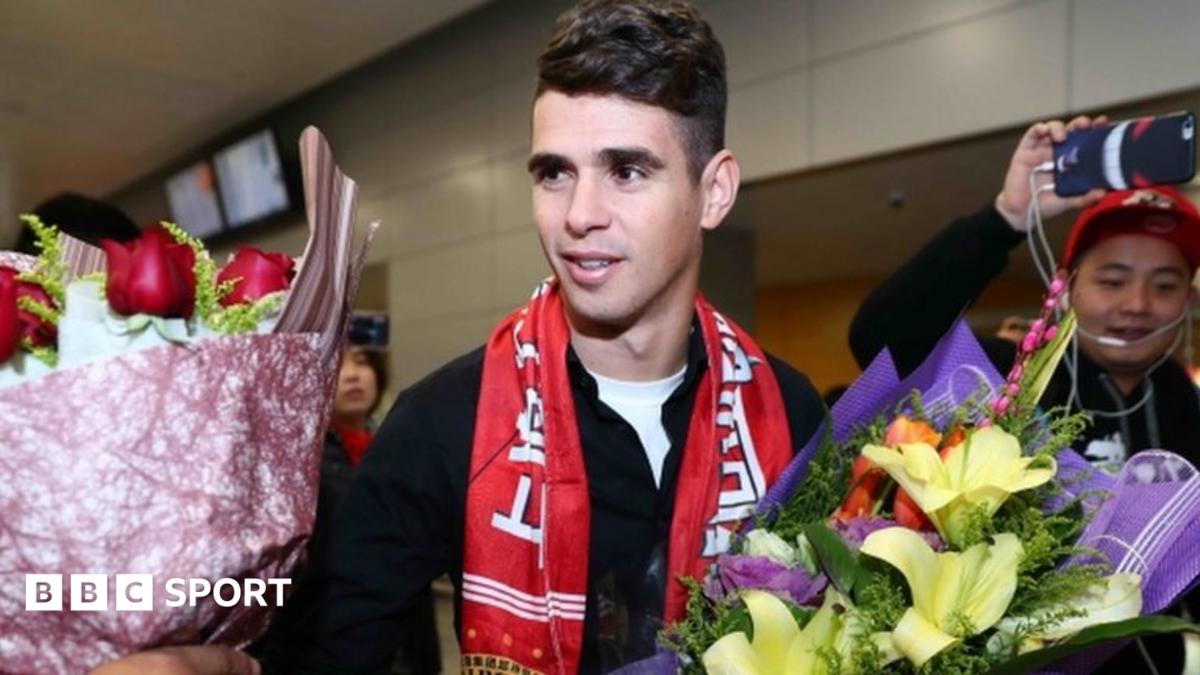 Oscar: China's record signing scores on Shanghai SIPG debut - BBC Sport