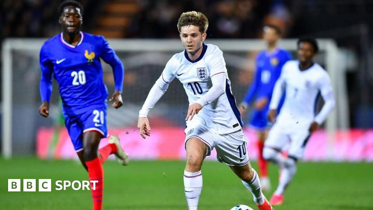 France U21 5-3 England U21: Huge Ekitike hits hat-trick as England ...