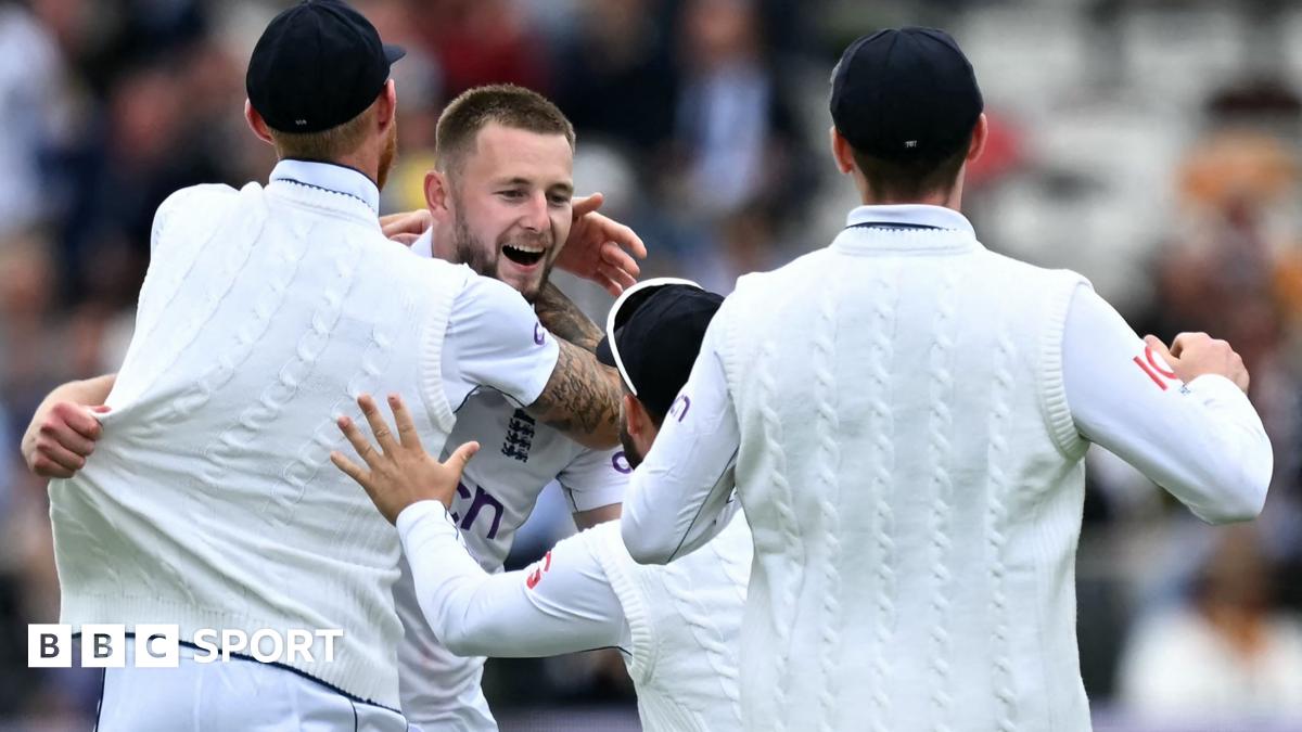 Gus Atkinson: England bowler shows he can be future on first day of ...