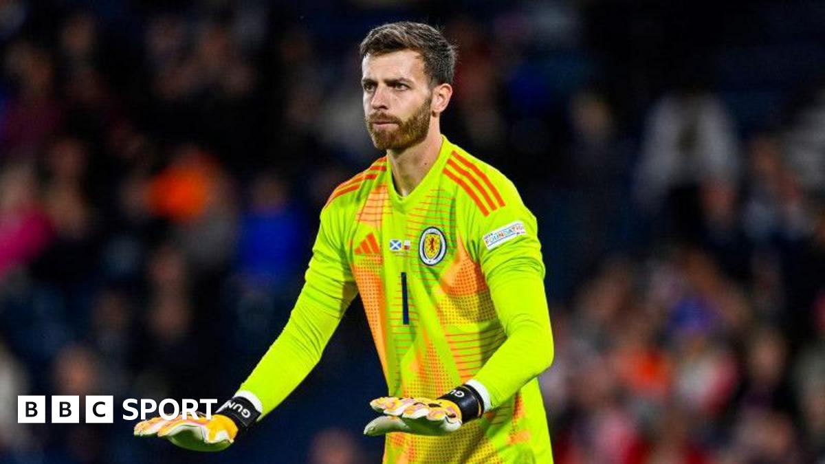 Injury-hit Scotland lose goalkeeper Angus Gunn - BBC Sport