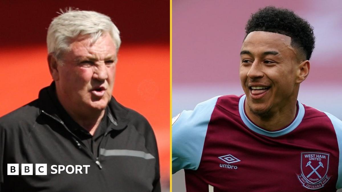 Steve Bruce and Jesse Lingard win Premier League awards for April - BBC ...