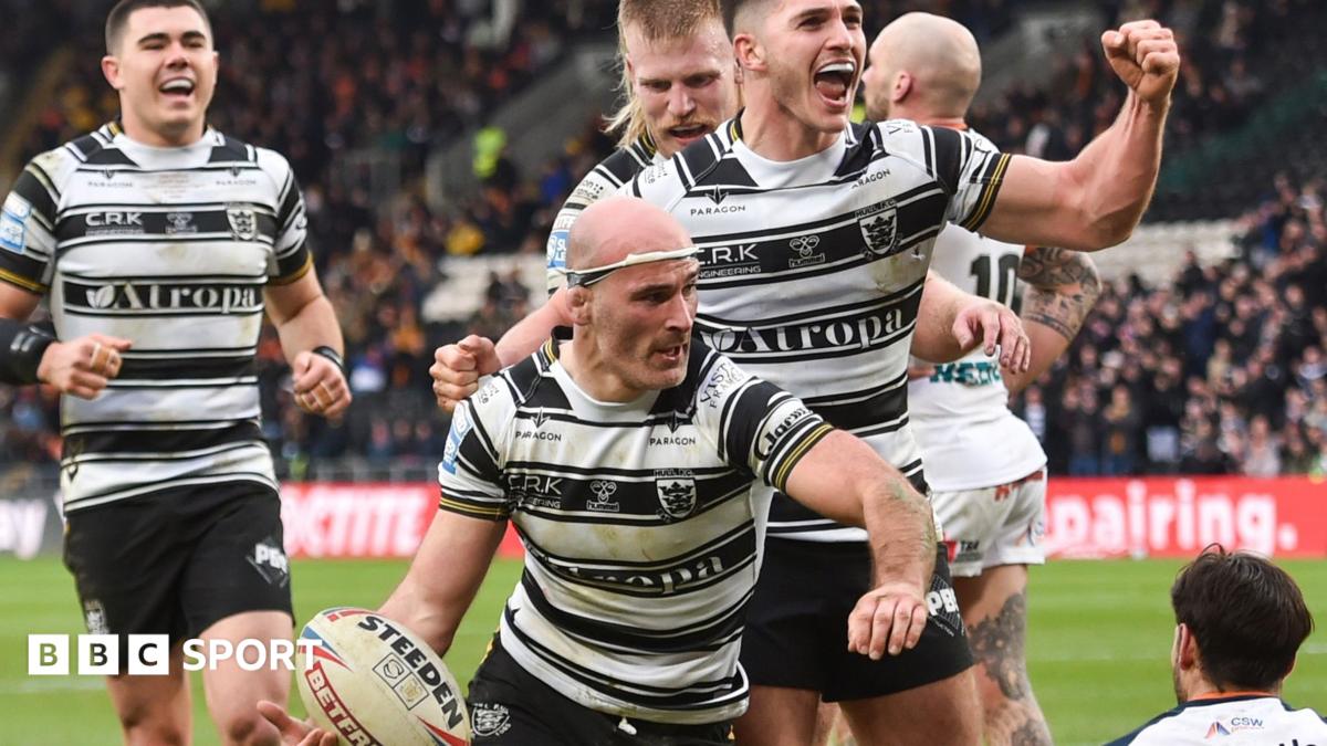 Super League: Hull FC 32-30 Castleford Tigers - Away side fall just ...