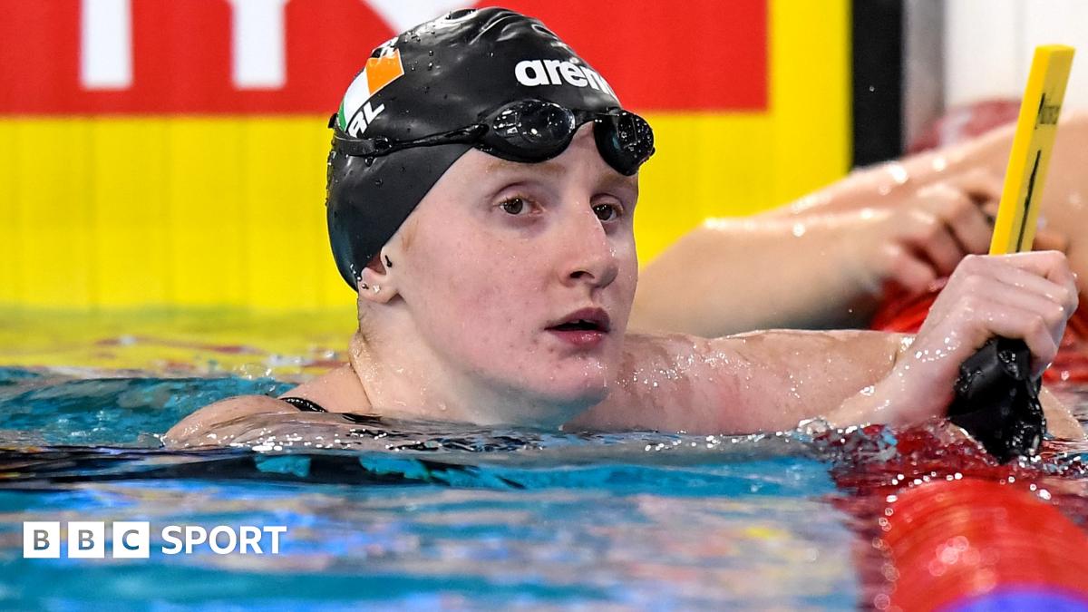 Danielle Hill: Larne swimmer sets another Irish national record in women's 100m freestyle - BBC ...