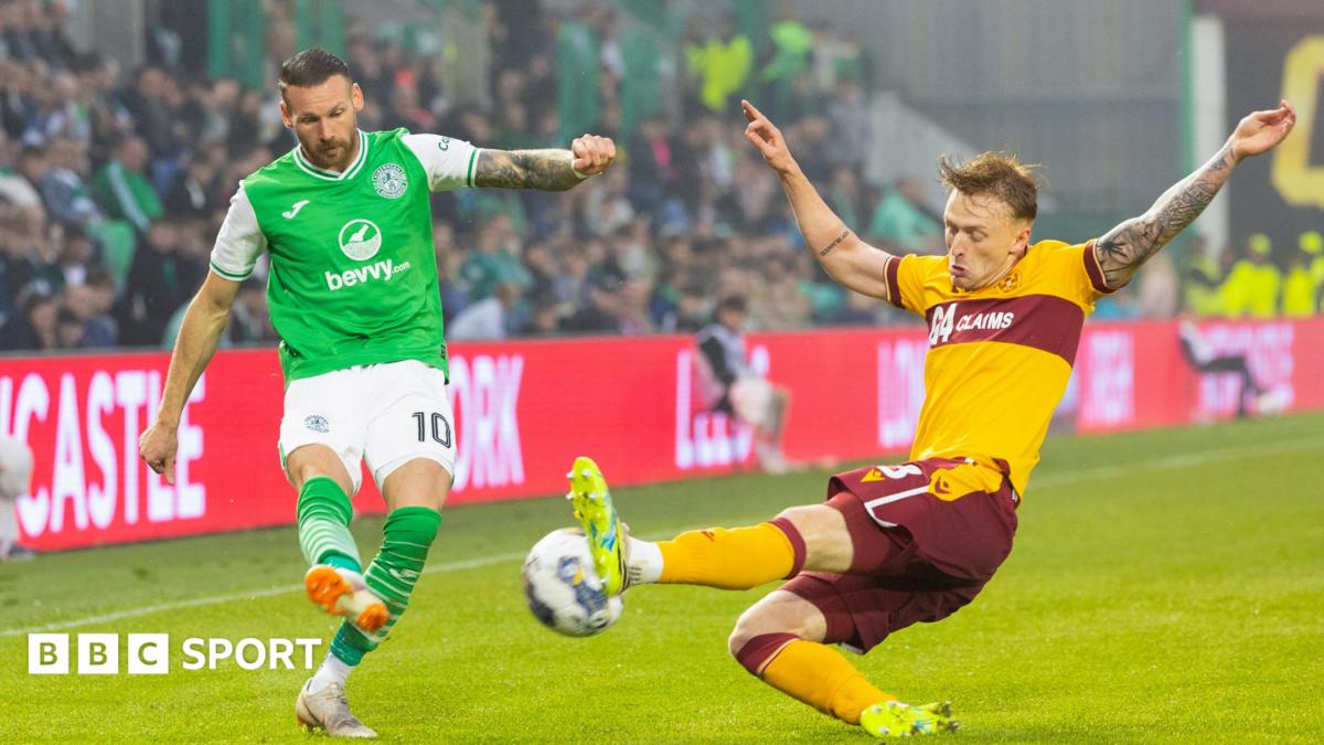 Highlights: Hibernian 3-0 Motherwell - BBC Sport