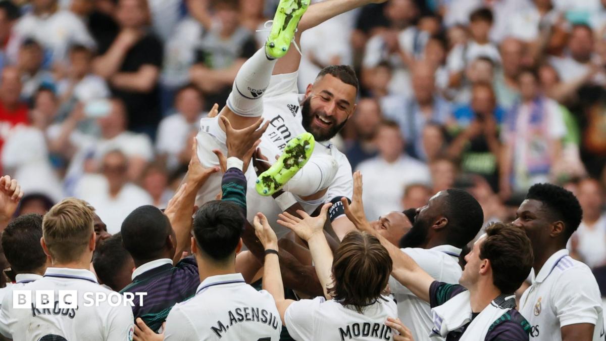 Real Madrid 1-1 Athletic Bilbao: Karim Benzema scores on final ...