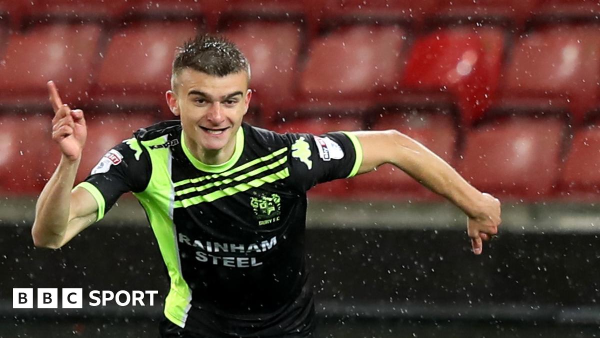 George Miller: Bury re-sign forward on loan from Middlesbrough - BBC Sport