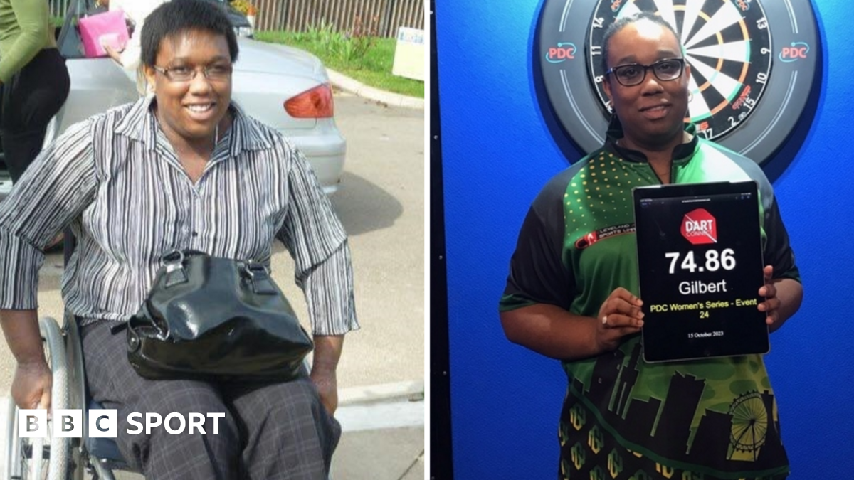 Natalie Gilbert on journey from stroke at 25 to darts champion at 40 ...