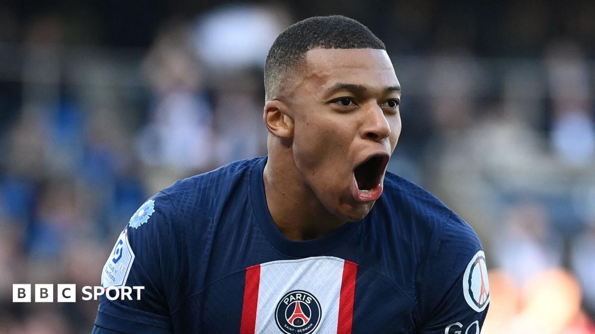 Paris St-Germain 5-0 Auxerre: Kylian Mbappe scores in thumping win for ...