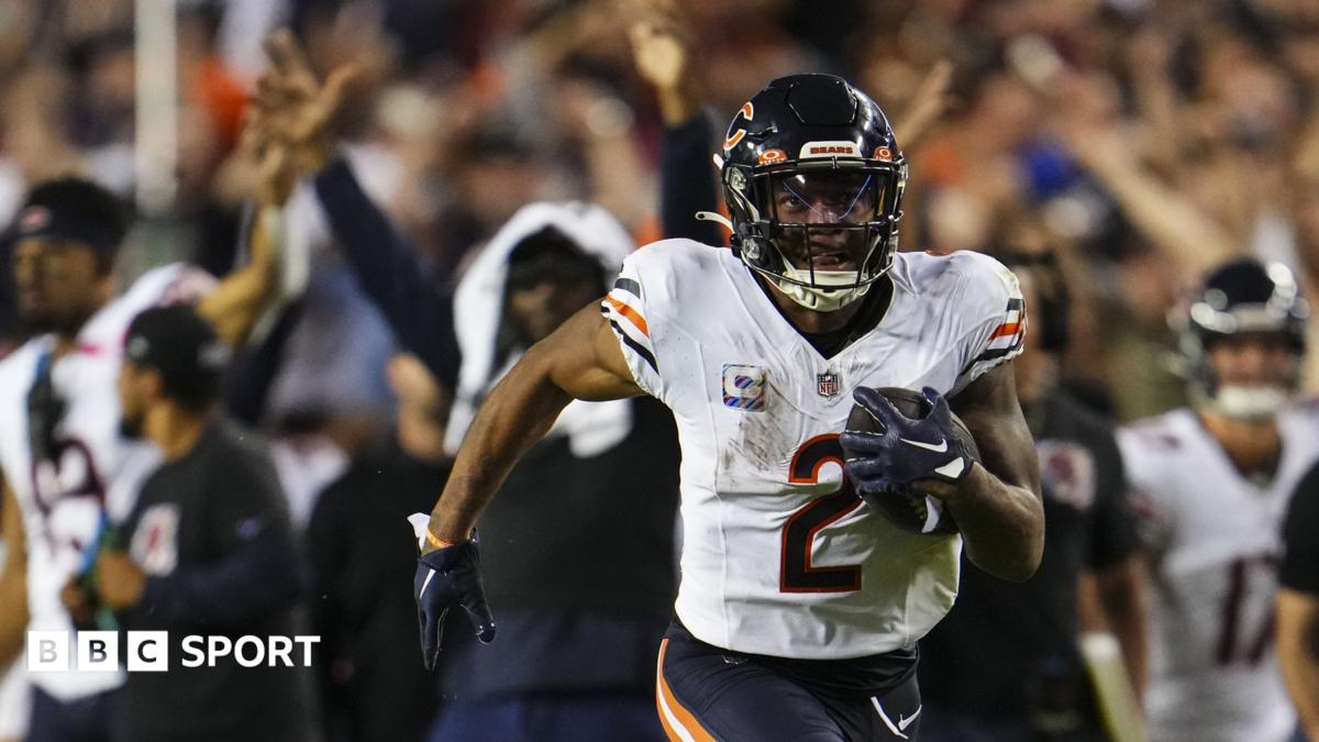 NFL: Chicago Bears beat Washington Commanders to end worst losing ...