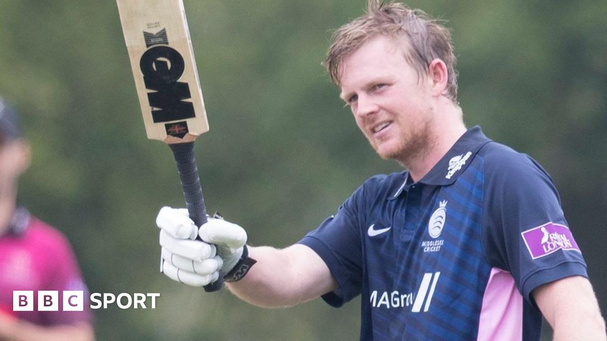 One-Day Cup: Sam Robson hits 106 as Middlesex beat Somerset by 118 runs ...