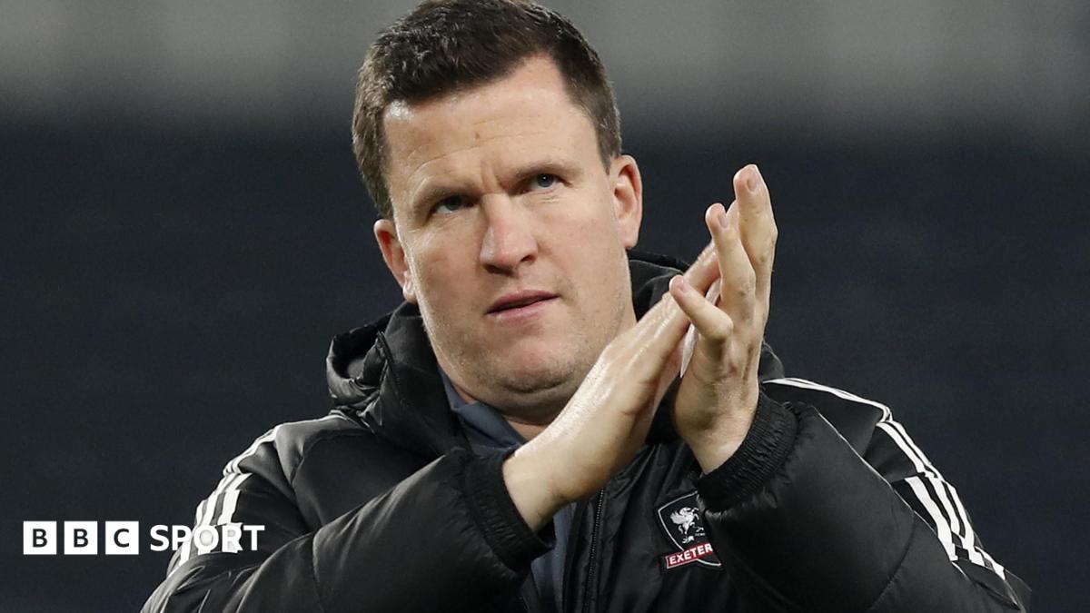 Exeter City: Lack of goals 'psychological' says manager Gary Caldwell ...
