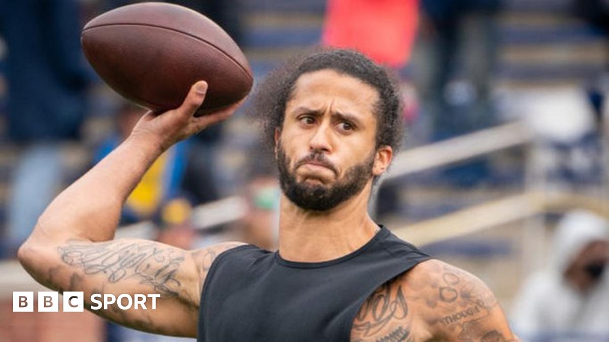 Colin Kaepernick: Quarterback training with Las Vegas Raiders as he ...