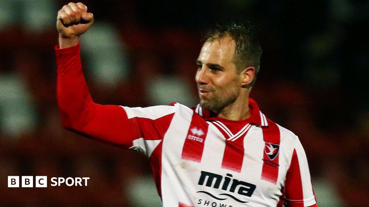 Luke Varney: Nando's reward for Cheltenham Town's Player of the Month ...
