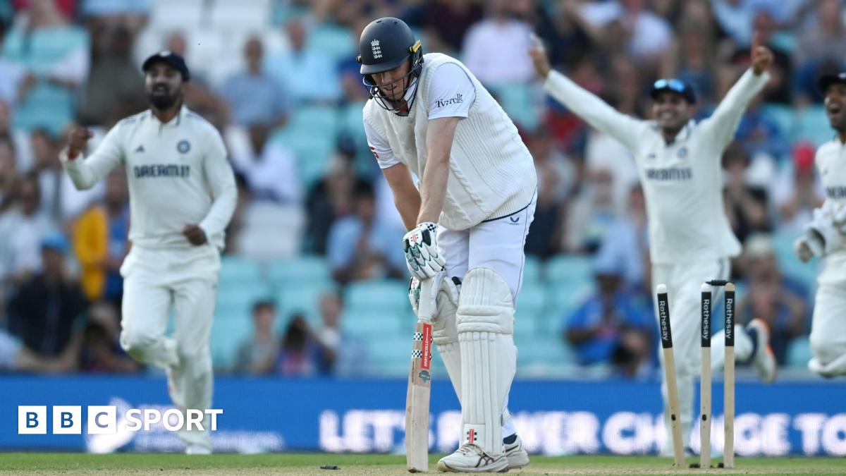 Relive day three of England-India fifth Test at The Oval - BBC Sport