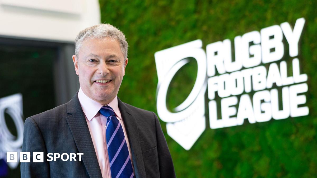 Rugby Football League chair Simon Johnson steps down - BBC Sport