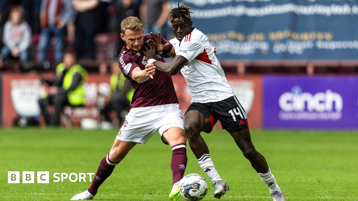 Aberdeen v Hearts: Team news - BBC Sport
