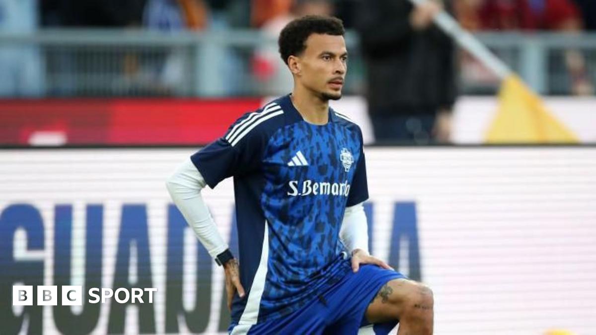 Roma 2-1 Como: Dele Alli named on bench for first time in two years ...