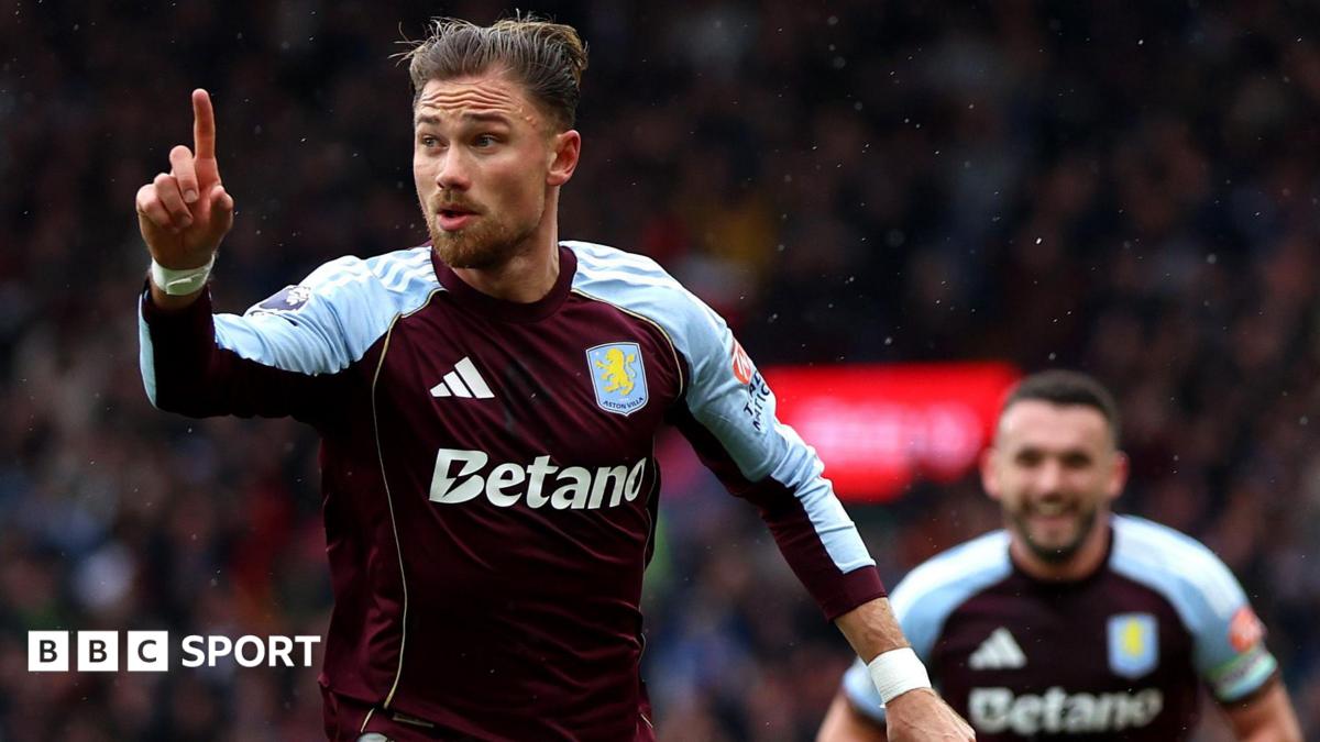 Aston Villa 1-0 Man City: Matty Cash scores winner - BBC Sport