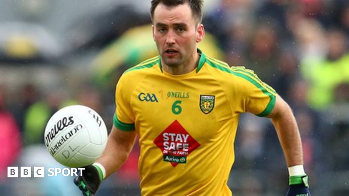 Karl Lacey ruled out of Donegal's Galway game by knee injury - BBC Sport