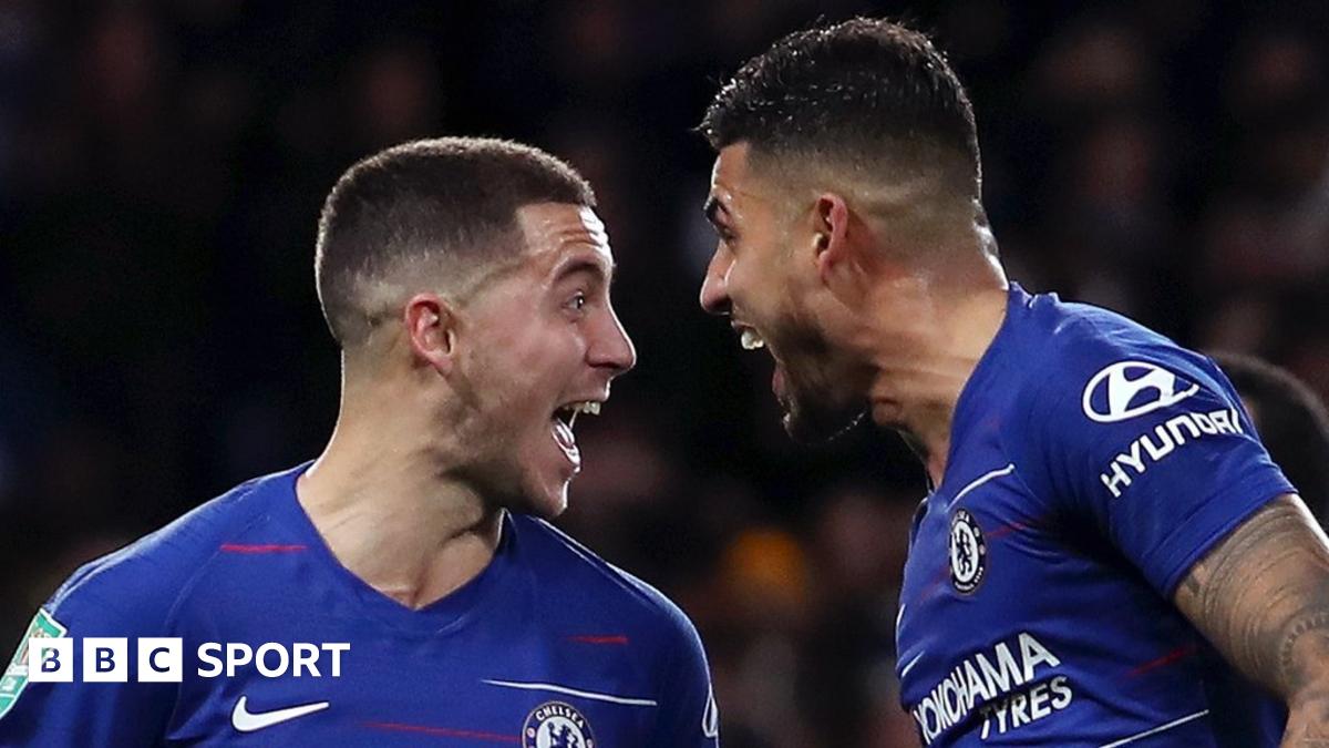 Chelsea 1-0 Bournemouth: Eden Hazard goal sends Blues into semi-finals ...