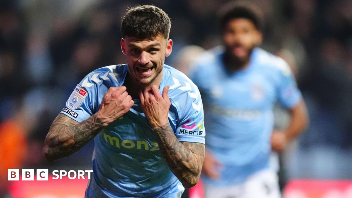 Coventry City into top six after Jamie Paterson's late winner against ...