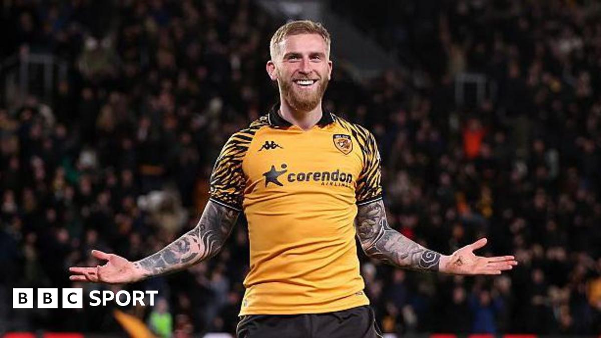 Hull City 1-0 West Bromwich Albion: Oli McBurnie scores penalty to beat ...