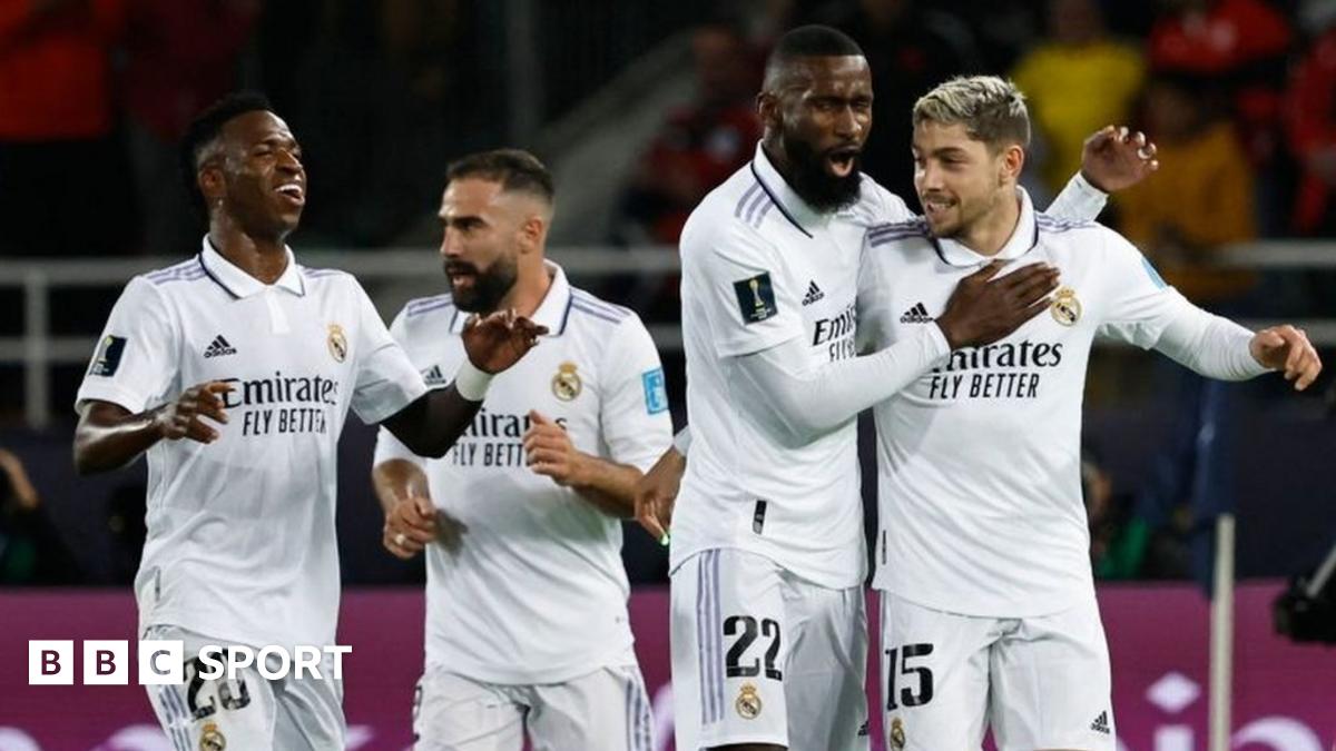 Club World Cup Final: Real Madrid 5-3 Al-Hilal - Valverde and Vinicius ...